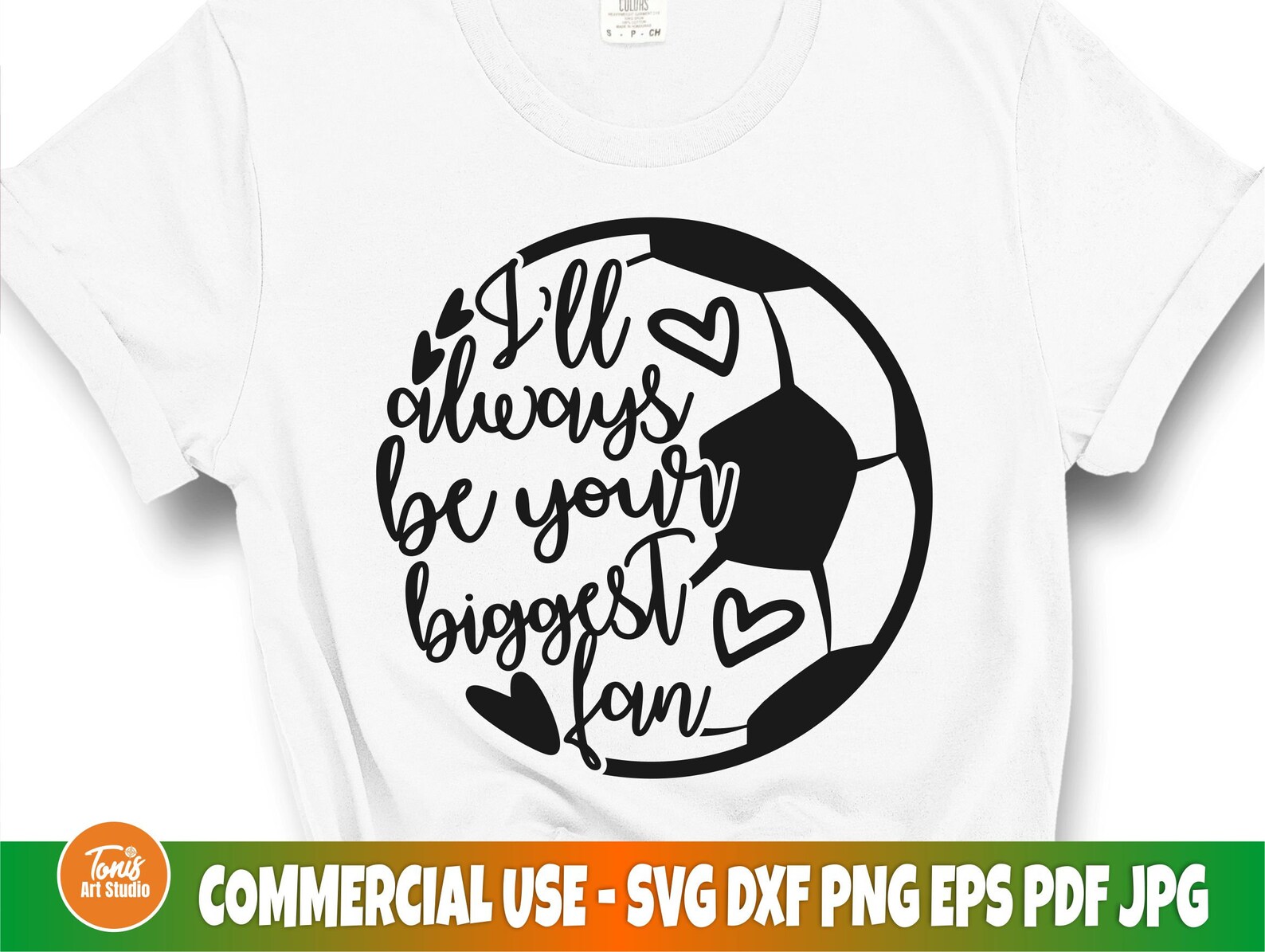Soccer SVG Soccer Biggest Fan SVG Soccer Ball Svg Cut File - Etsy