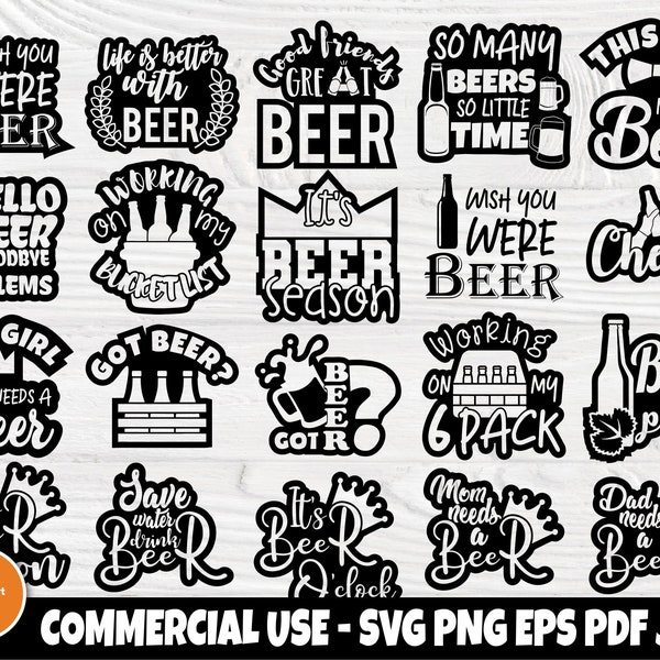 Beer Quote Svg - Etsy
