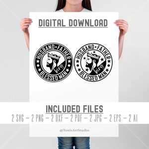 Blessed Man Svg, King Crown Svg, Blessed Husband Svg, Father Svg ...