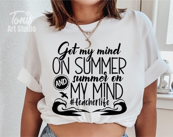 Got My Mind on Summer Svg - Etsy