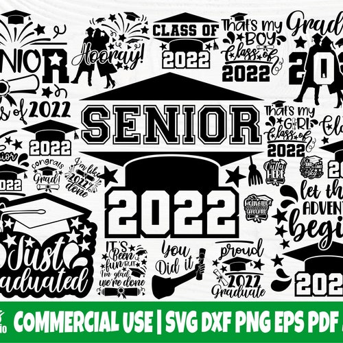 Graduation Svg Class of 2022 Svg Graduation Cut File - Etsy