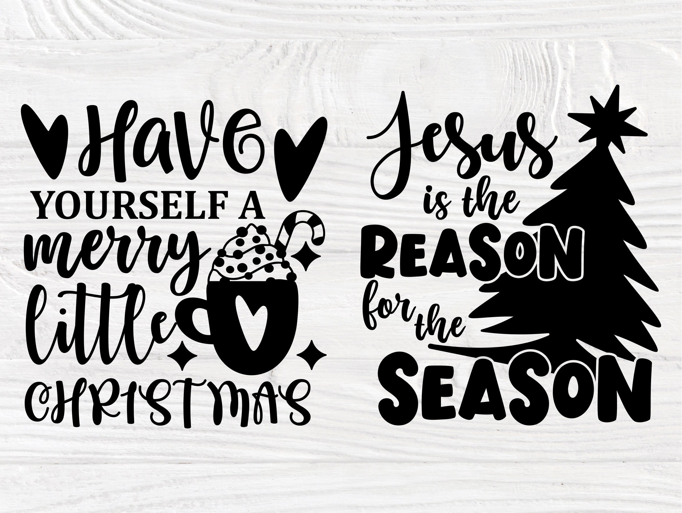 Christmas SVG Bundle Christmas Signs Svg Cut Files 20 - Etsy