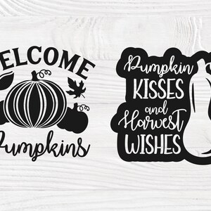Fall Pumpkin SVG Bundle, Autumn Svg, Halloween Svg - Etsy