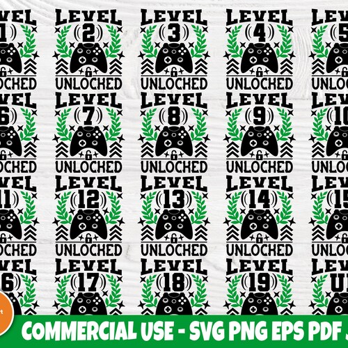 Level 3 Unlocked SVG 3th Birthday Boy Gamer 3 Years Old - Etsy
