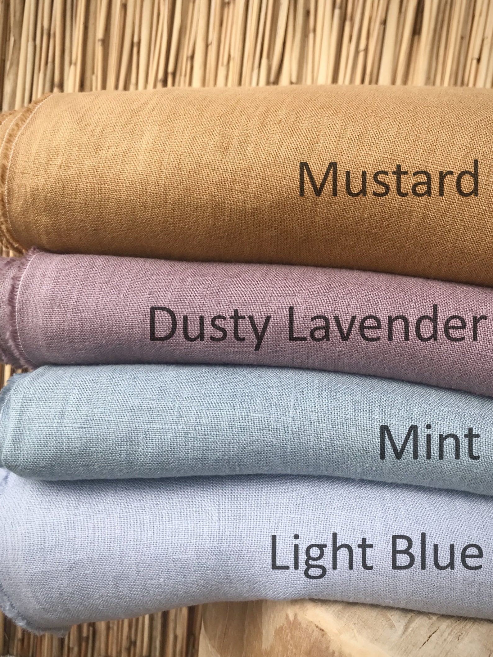Linen Pillowcase With Small Flange, Softened European Linen, Pillow ...