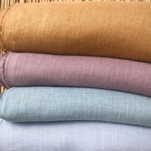 Linen Fabric by the Yard - Etsy