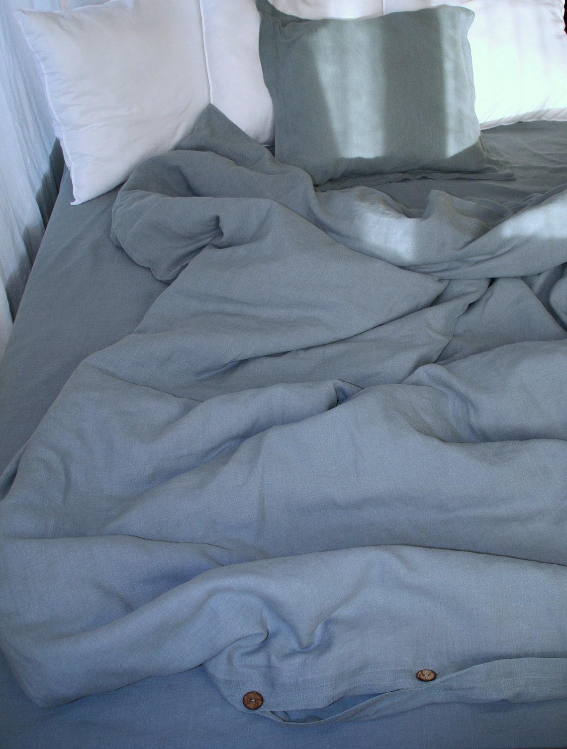 Soft Linen Duvet Cover Seamless Softened With Steam Pure - Etsy