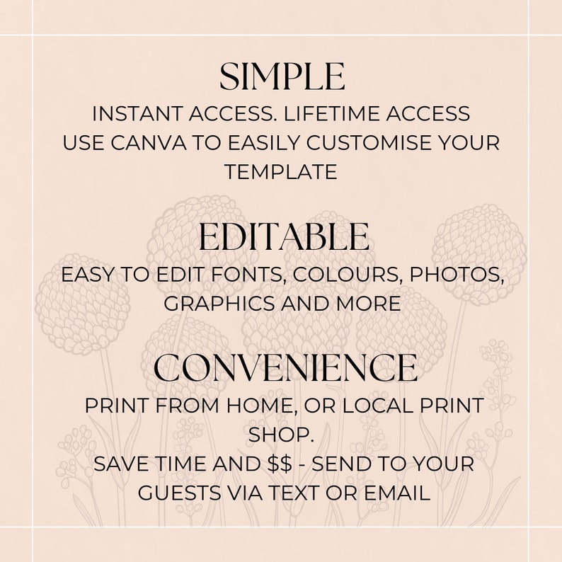 1st Birthday Invitation Pink Canva Editable FREEBIE - Etsy