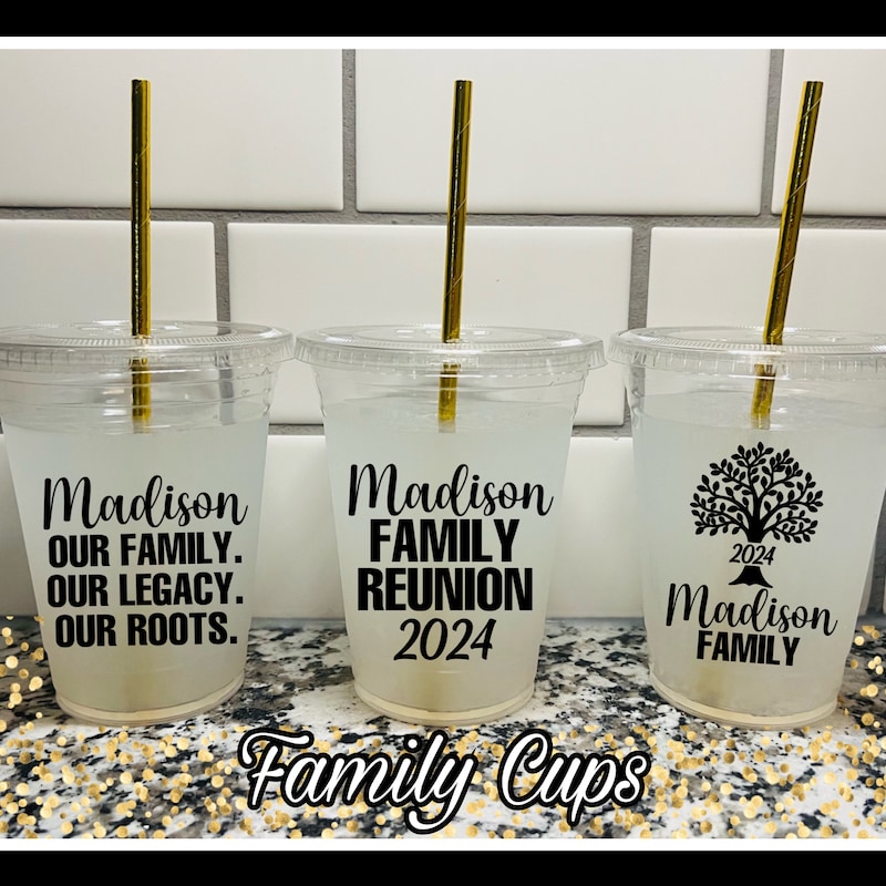Family Reunion Cups - Etsy