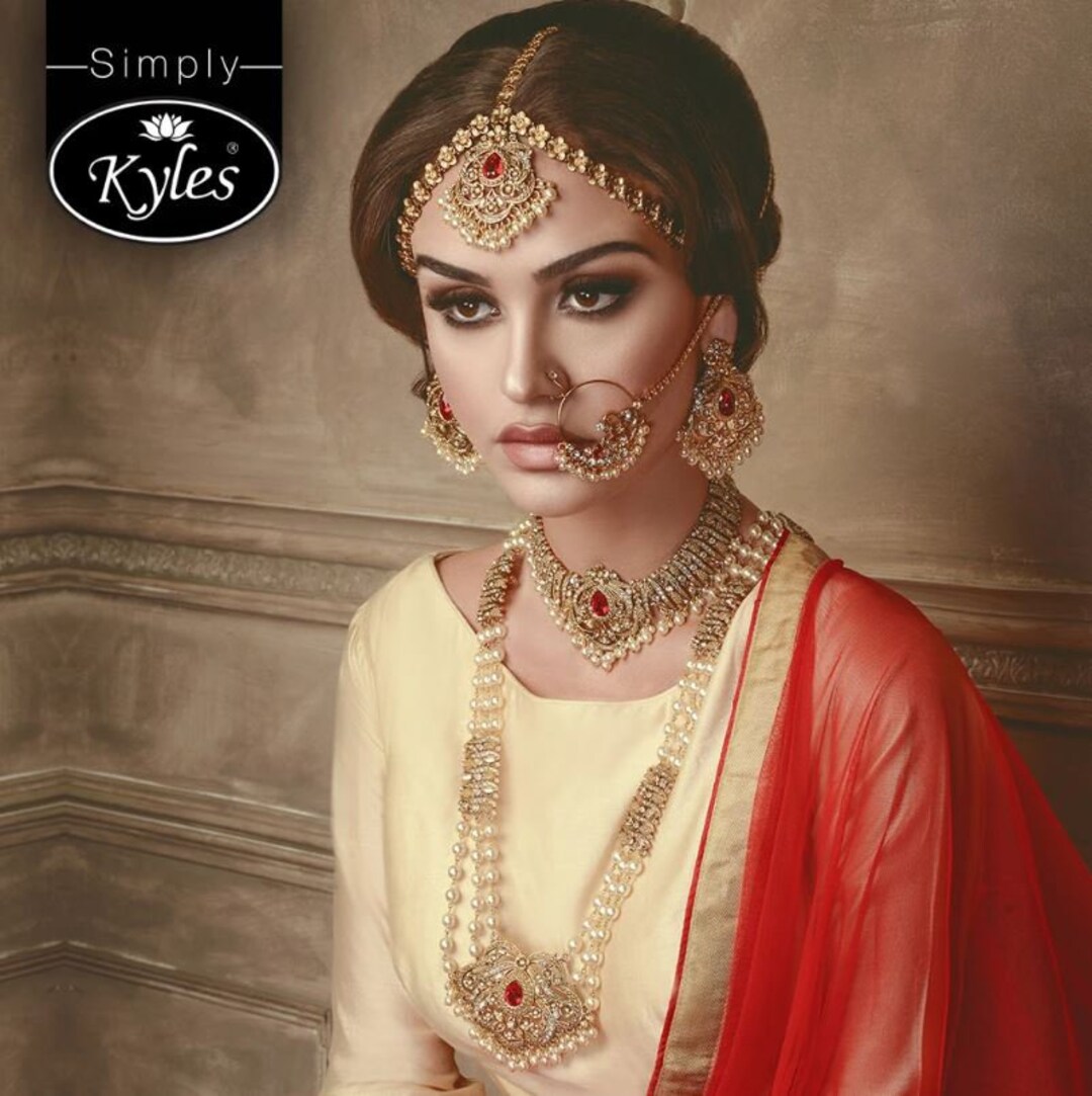 Kyles Collection / Conjunto nupcial / Joyería nupcial / Joyería india / Joyería pakistaní ...
