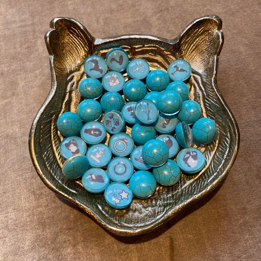 The Ultimate Divination Set: Buttons, Dice, and Cloth for Lenormand ...