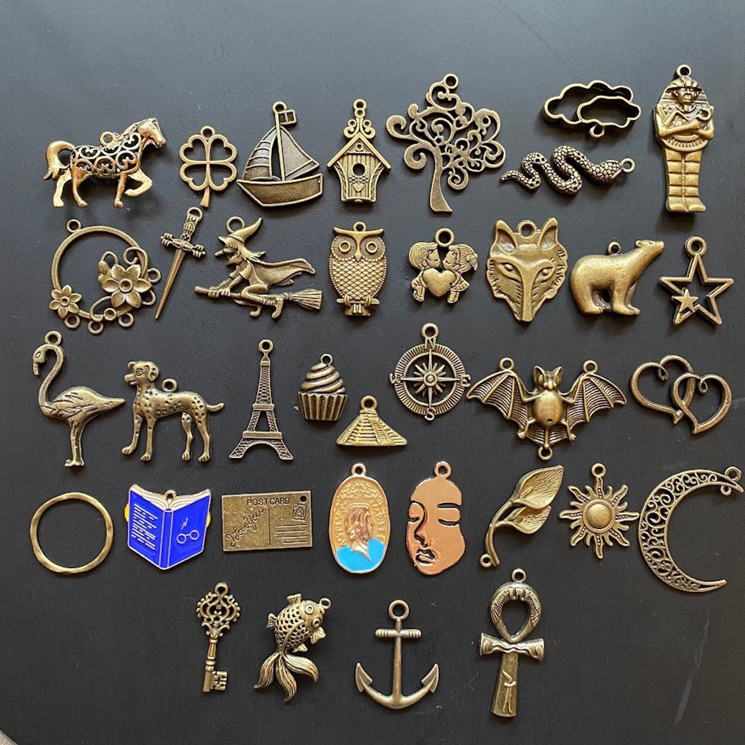 VINTAGE LENORMAND CHARM, oracle charms, for divination, Tarot, oracles ...