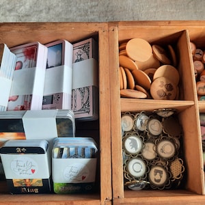 Large Lenormand Fortune Teller Set in a Old Folding Vintage - Etsy