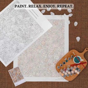 Premium Paint by Numbers Kit - Christmas in the Snowy Village ...