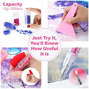 Premium Diamond Painting - Diamond Painting Storage Set - 5D Diamond ...