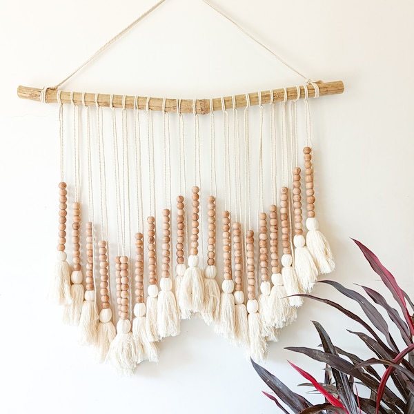 Beaded Wall Hanging - Etsy
