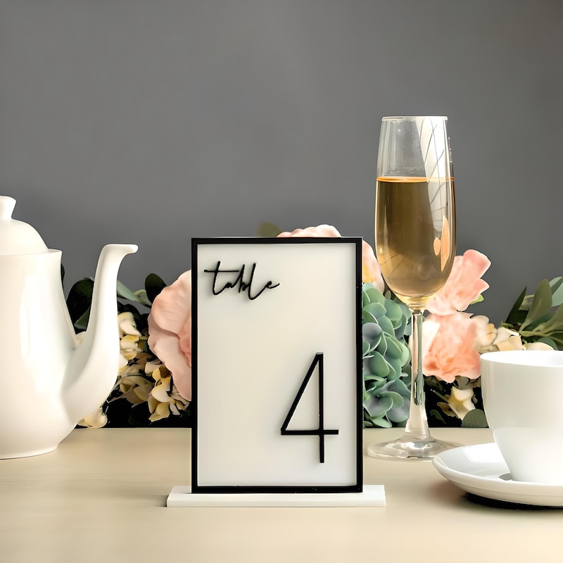 Velvet Gold Table Numbers - Etsy