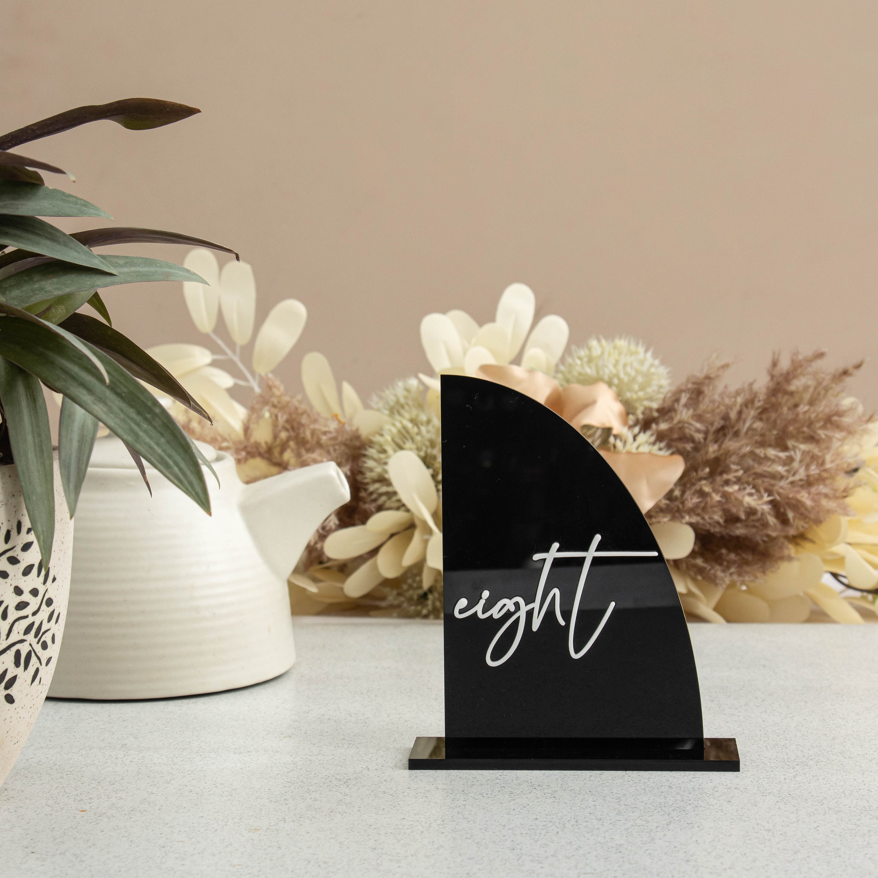 Arch Table Numbers Table Numbers Acrylic Table Numbers - Etsy