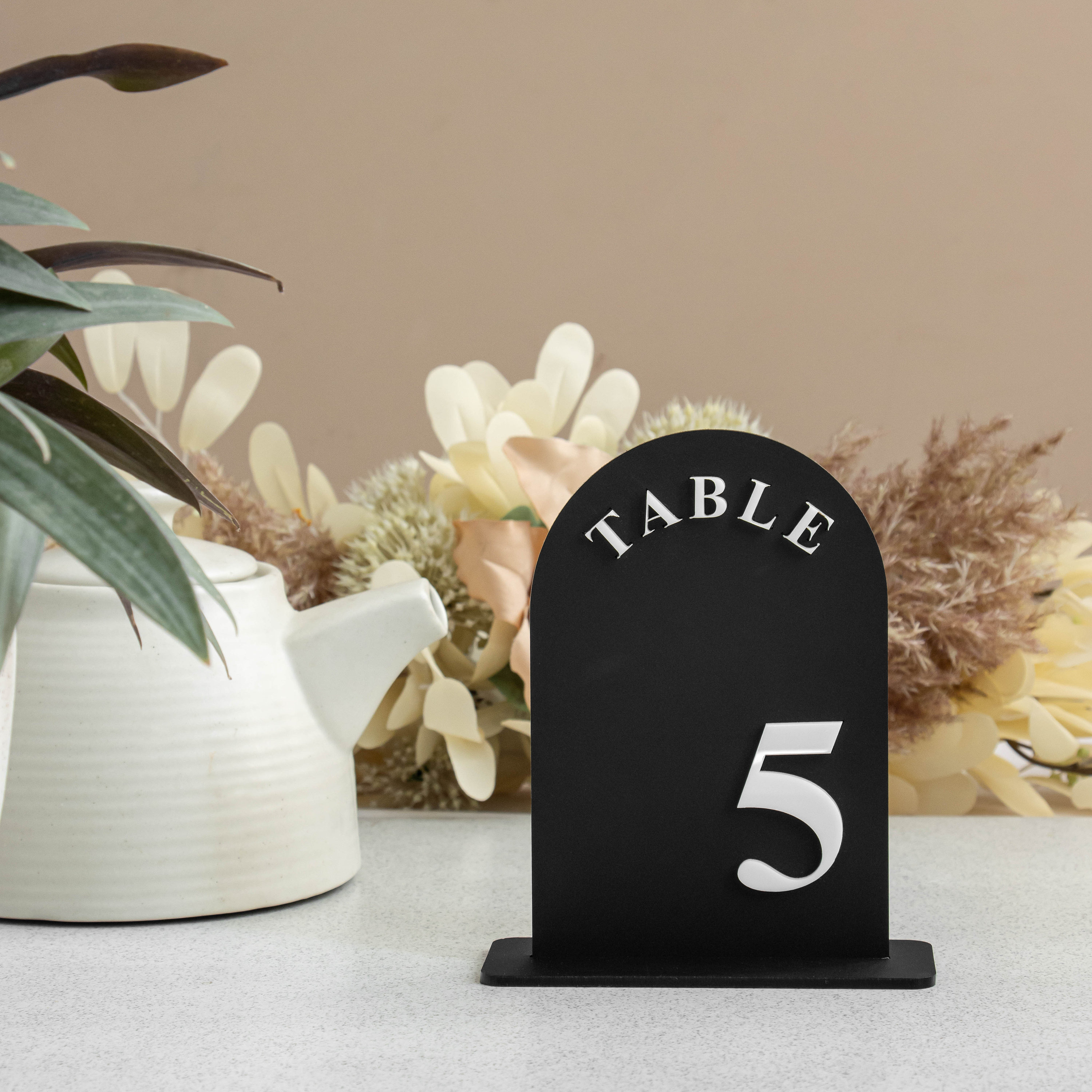 Arch Table Numbers Table Numbers Acrylic Table Numbers - Etsy