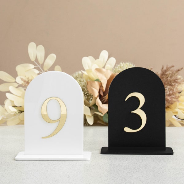 Table Number Stands - Etsy