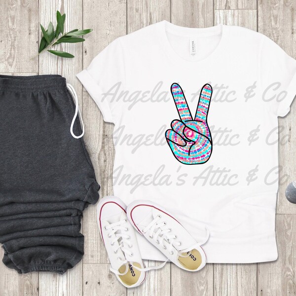 Tie Dye Peace - Etsy