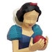 Snow White, 3D Papercraft, Digital Template, Origami, Low Polygonal ...
