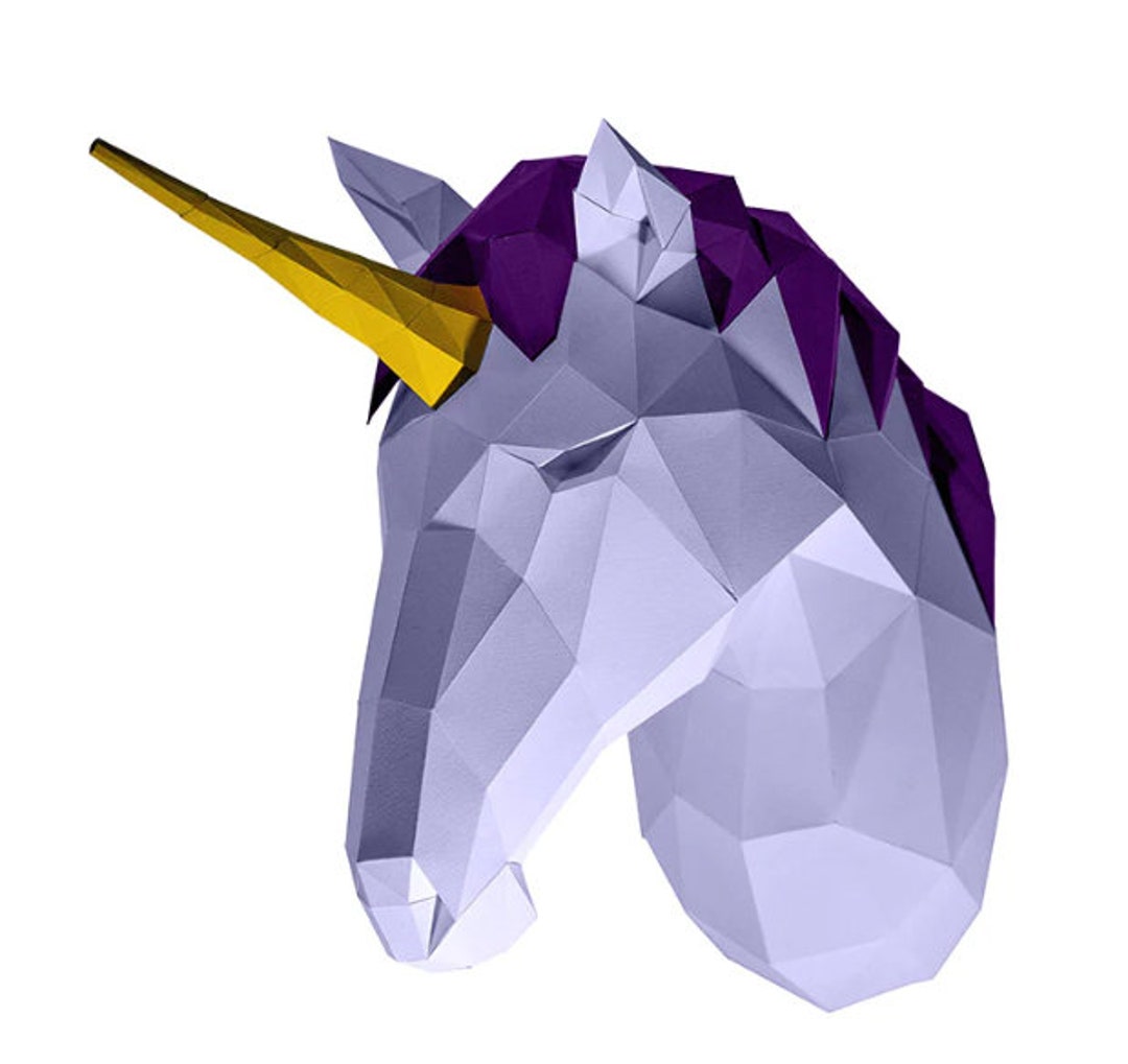 3D Papercraft, 3D Paper Sculpture, Polygonal Paper Sculpture, 3D ...