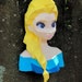 Elsa, Princess, 3D Papercraft, Princess Wall Hanging, Origami ...