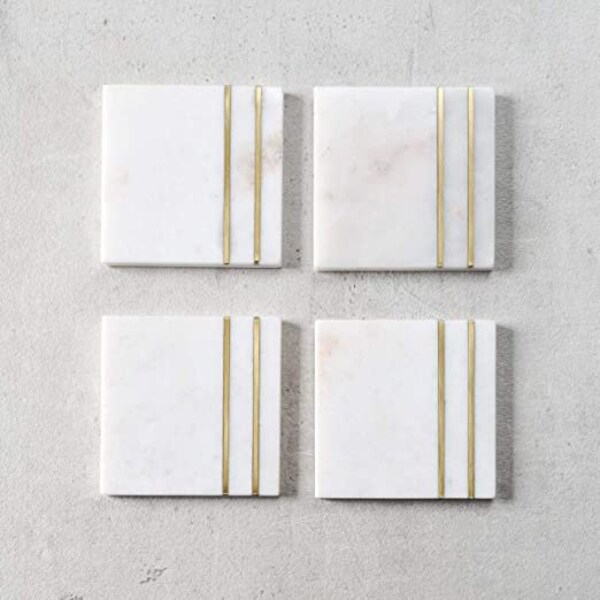 Marble Coasters - Etsy