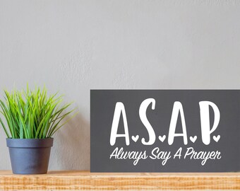 Always Say a Prayer - Etsy