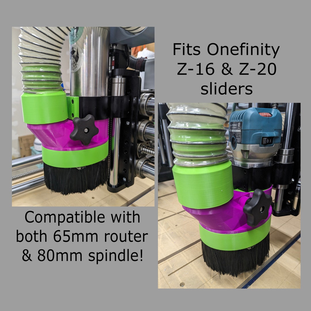 The Infinity Boot Endless Adaptability Dust Boot for Onefinity CNC 65mm ...