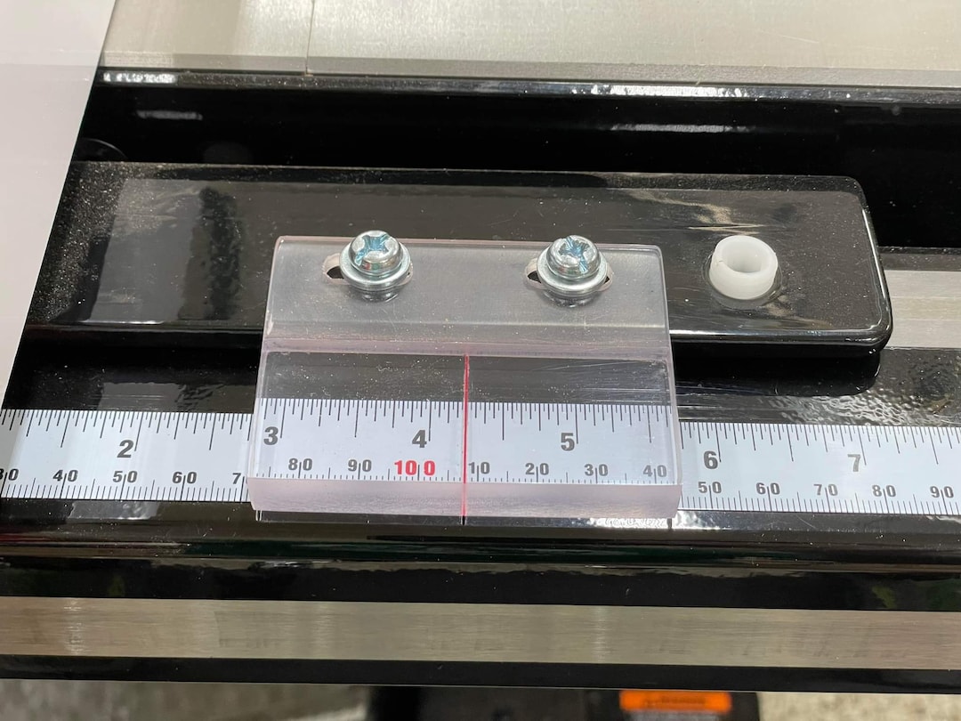 Precision Table Saw Fence Cursor for Sawstop T glide Shop Fox Classic Grizzly Jet and Delta Biesemeyer Style Fences Saw Stop Upgrade Etsy Australia