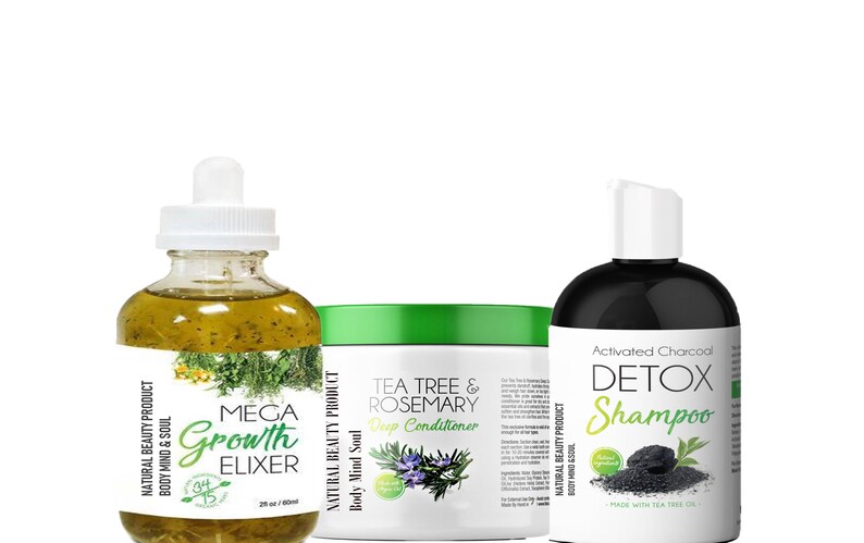 Natural Mini Hair Growth Kit -2 - Etsy