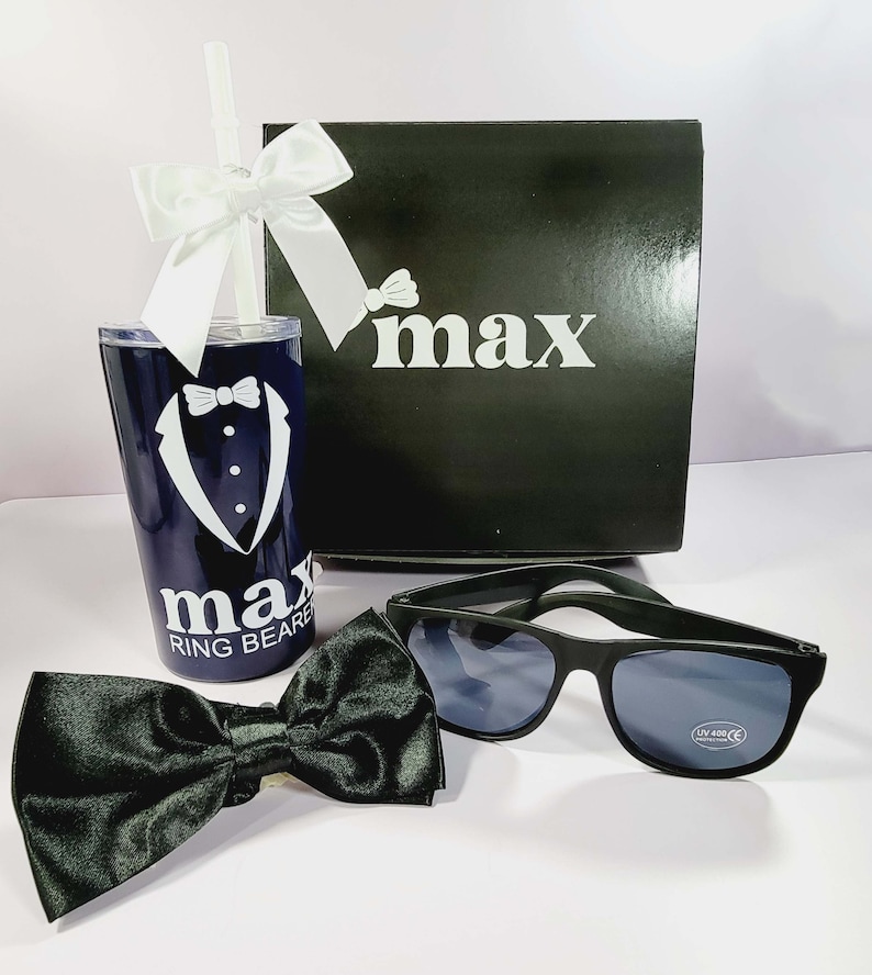 Ring Bearer Proposal Gift Box Set, Personalized Ring Bearer Gift Ideas ...