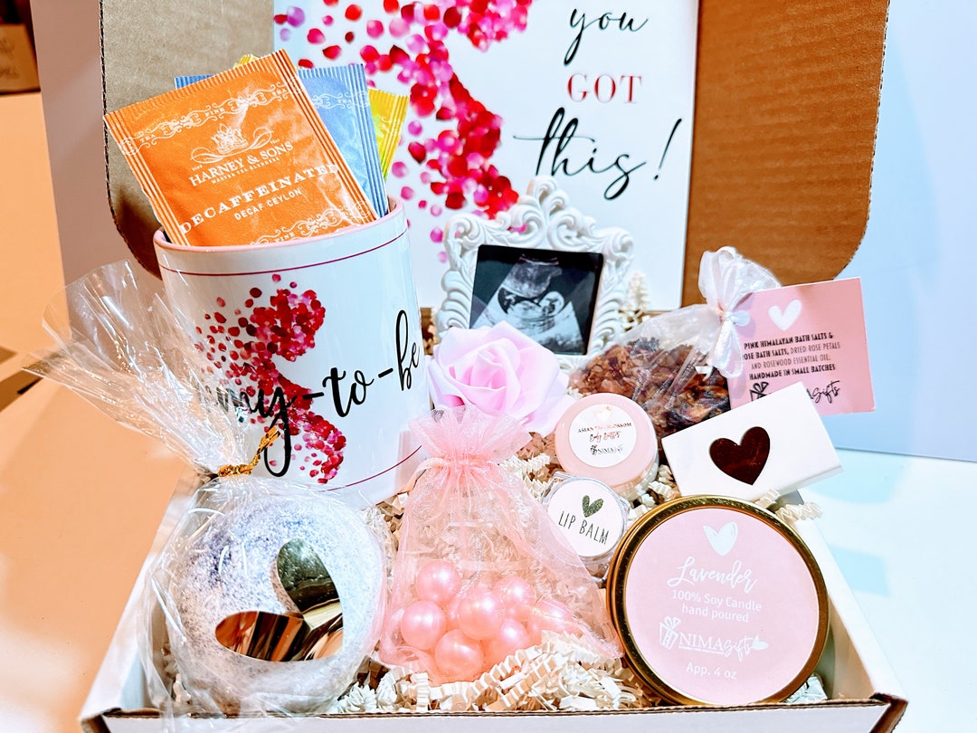 Pregnancy Gift Basket, Gifts for Expecting New Moms, Postpartum Care ...