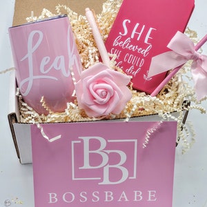Boss Gift Box, Boss Babe Promotion Congratulations Gift Box, Gift for ...