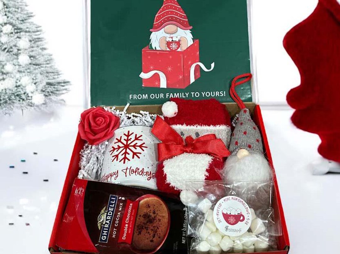 Cozy Christmas Gift Box, the Perfect Winter Gift Basket! A Unique ...
