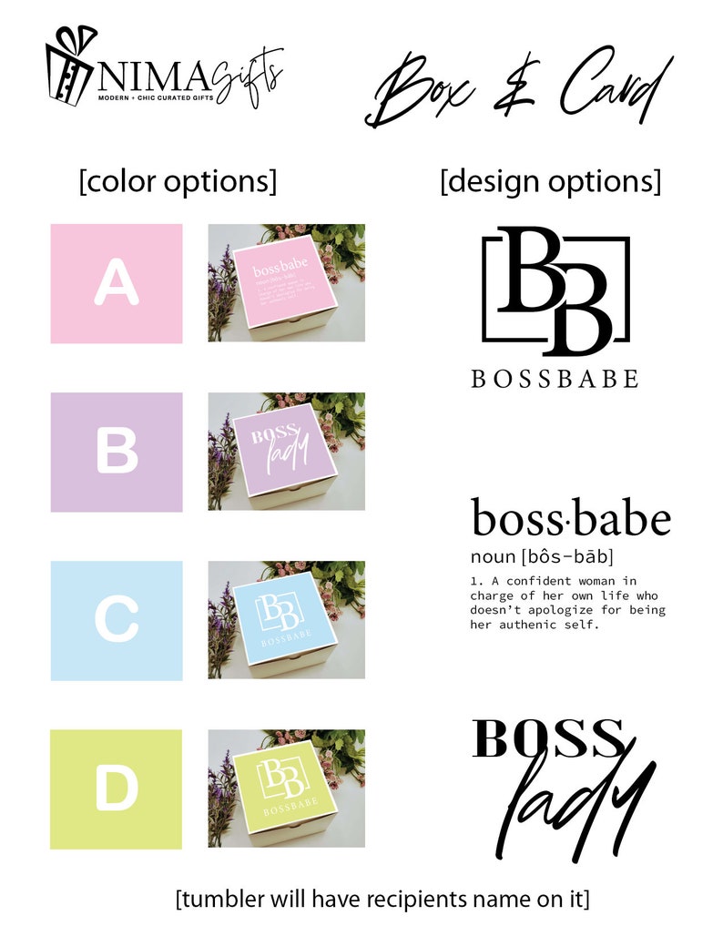 Boss Gift Box Boss Babe Promotion Congratulations Gift Box - Etsy