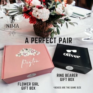 Ring Bearer Proposal Gift Box Set Personalized Ring Bearer - Etsy