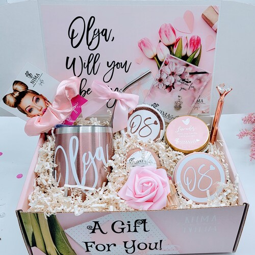 Personalized Godparents Proposal Gift Box Custom Will You Be - Etsy