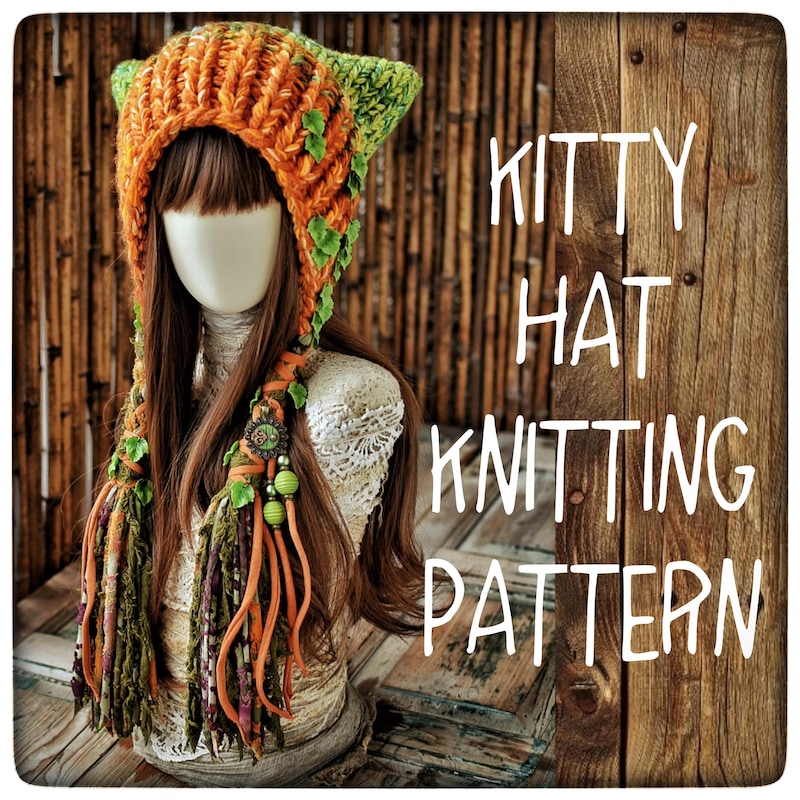 Cat Hat Patterns Knitting - Etsy