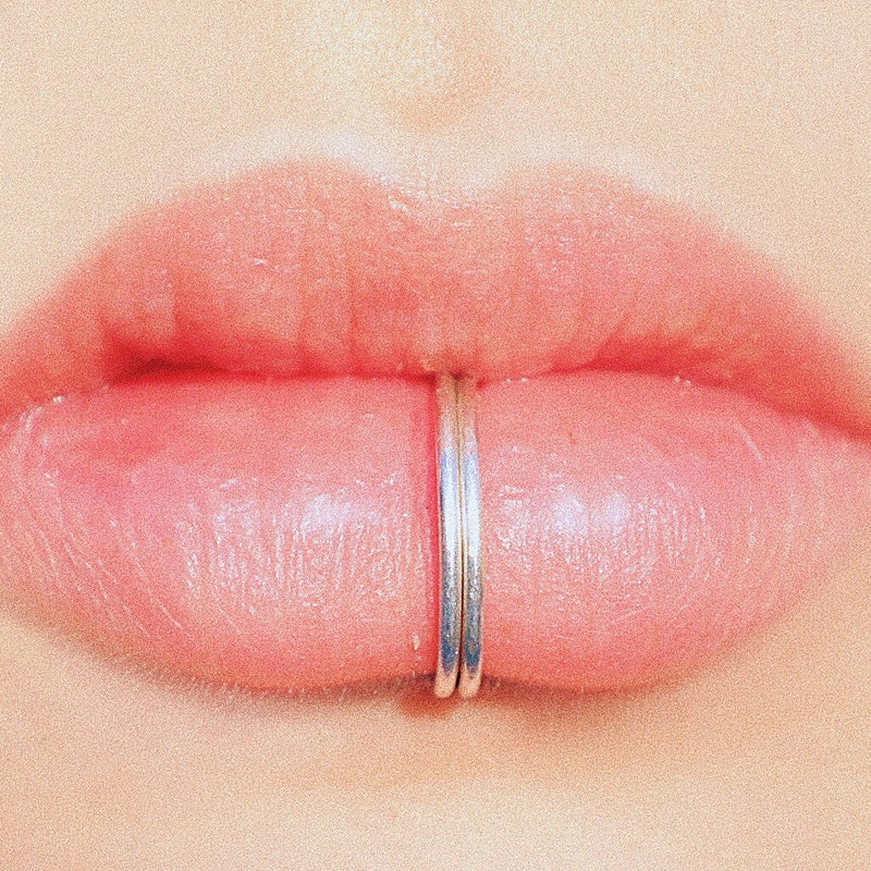 Fake Lip Piercing Jewelry - Etsy