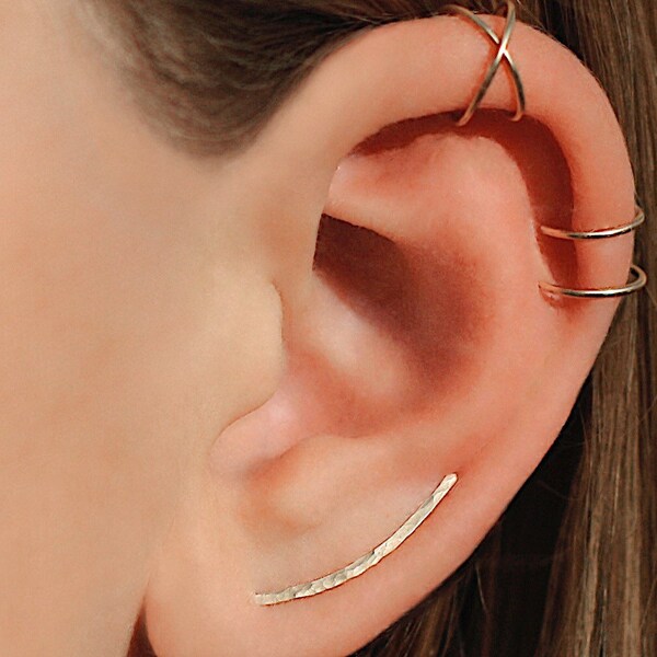 Cross Ear Cuff - Etsy