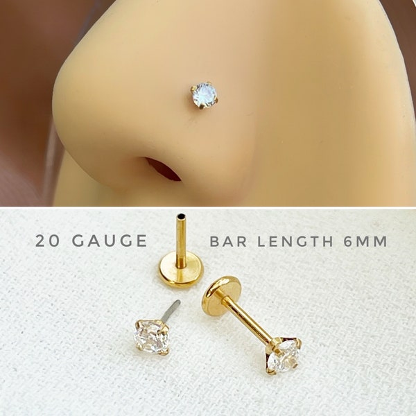 Back Nose Ring - Etsy