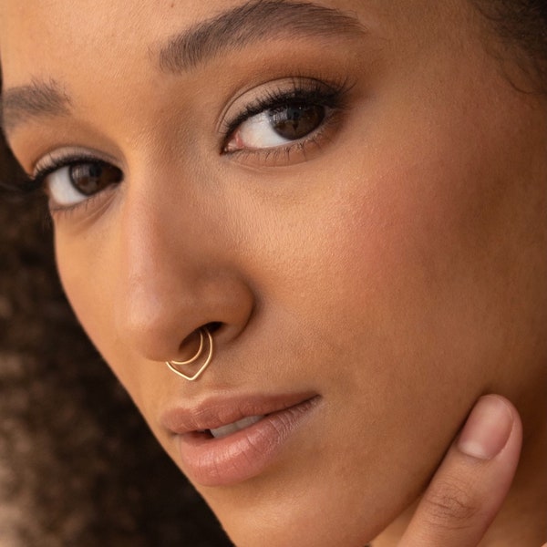 Fake Septum Piercing - Etsy