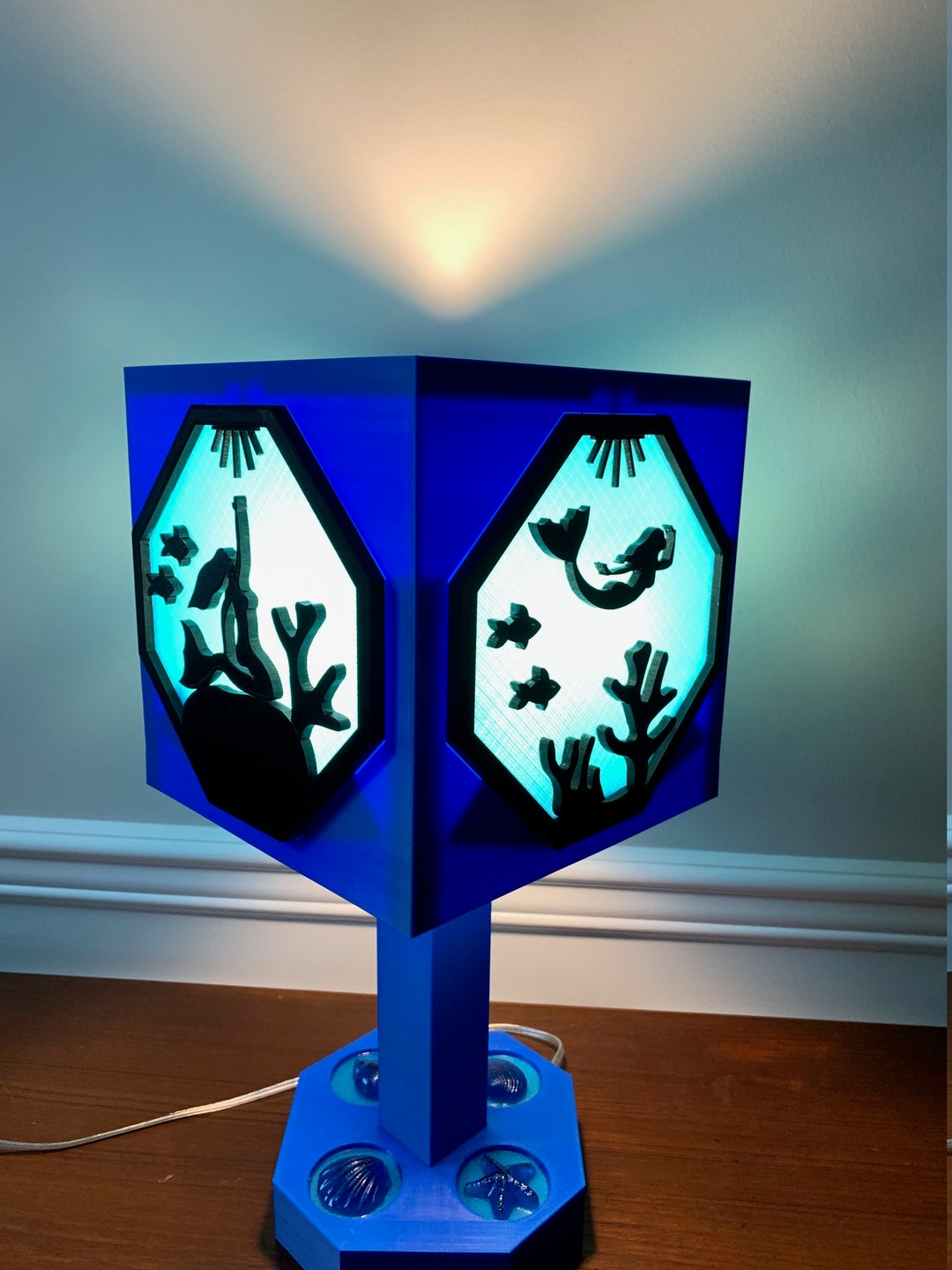 Mermaid Lamp - Etsy