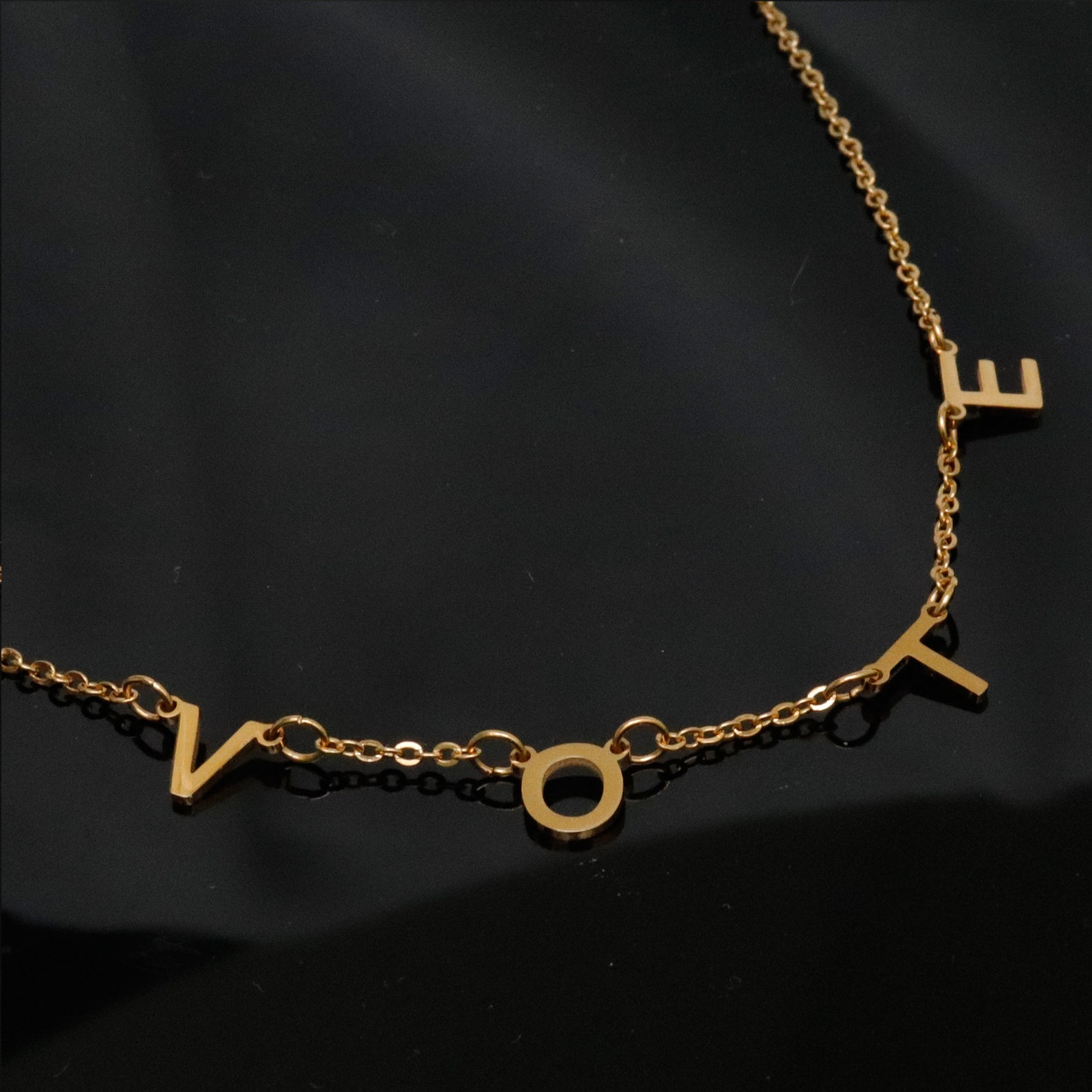 Custom Made Vote Necklace Michelle Obama's Necklace - Etsy