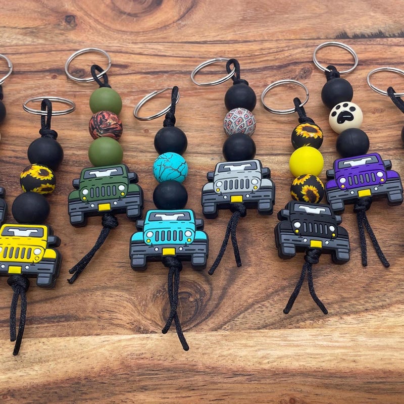 Jeep Keychain - Etsy