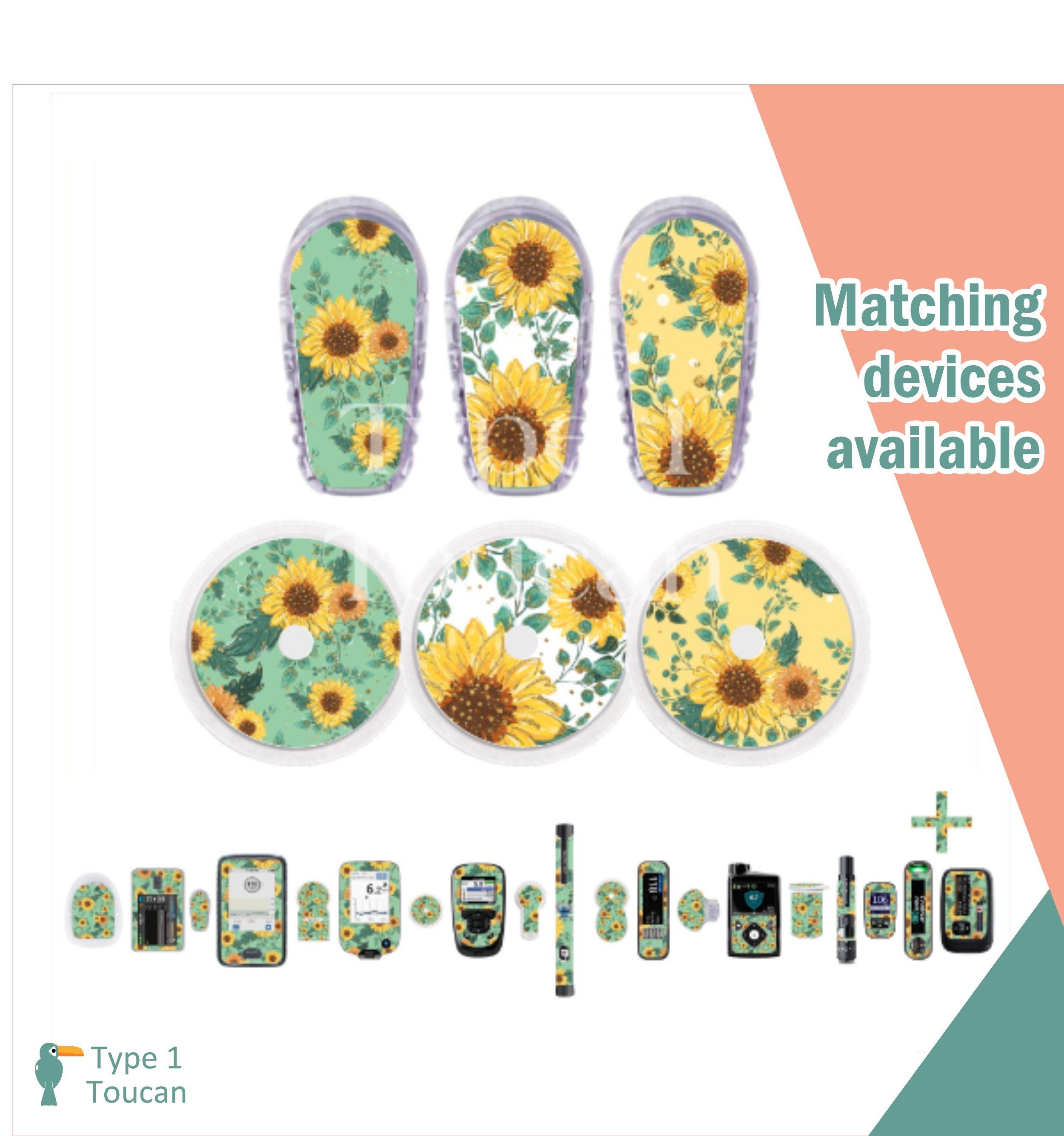 Teal And Black Roses Omnipod Decal Sticker Labels Stickers, Labels ...