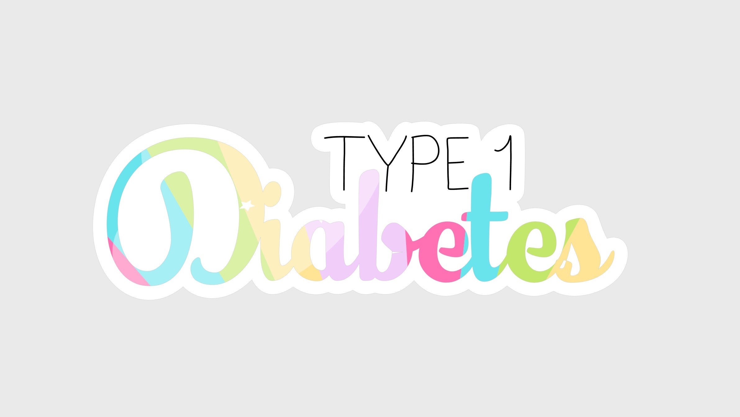 Various Diabetes Stickers Vinyl Decal. Type 1 Diabetes. for | Etsy